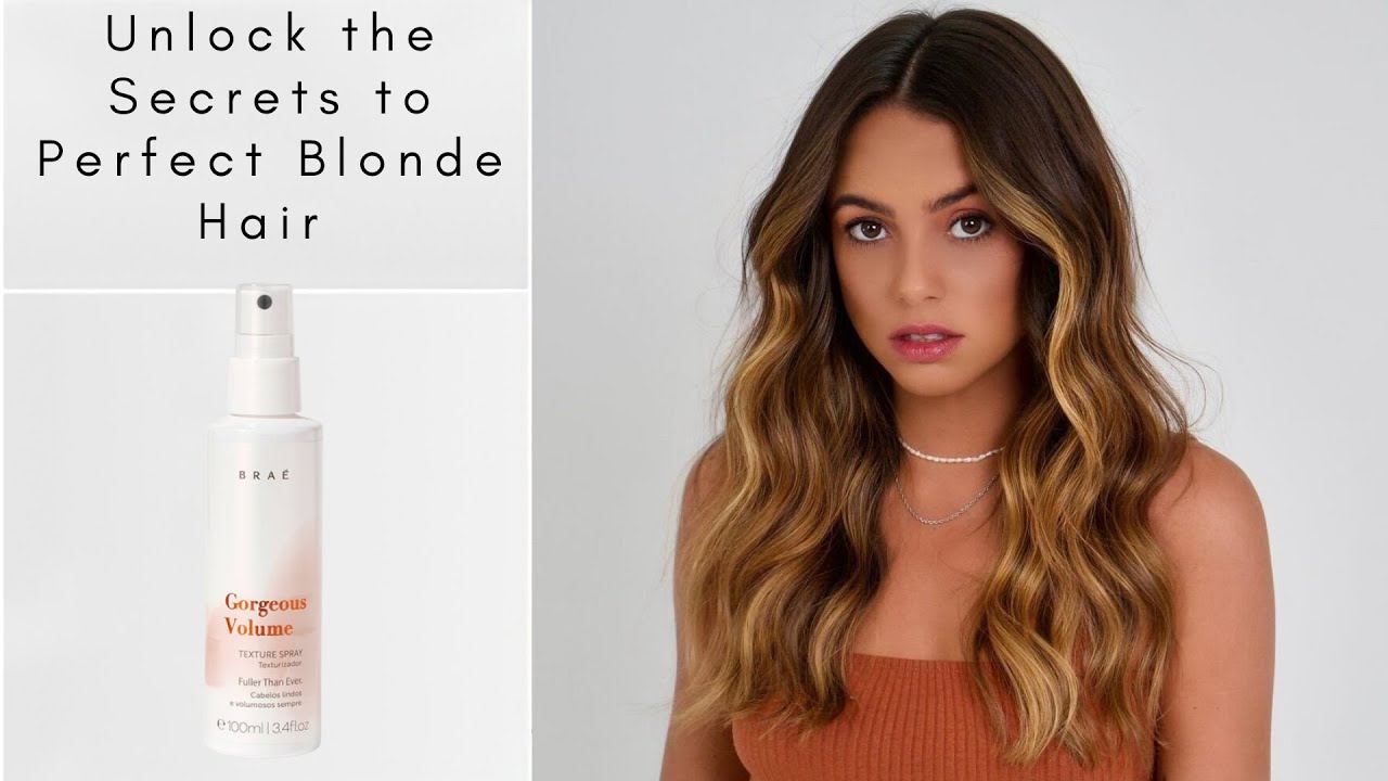 Unlock the Secrets to Perfect Blonde Hair with Brae Hair Care USA - YouTube