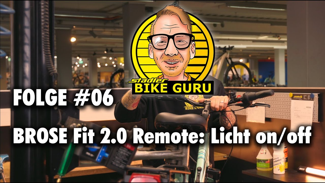 Der Zweirad Stadler Bike-Guru - Episode #06 🚲 BROSE Fit 2.0 Remote ...