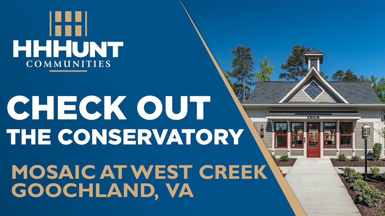 Tour the Mosaic Conservatory by HHHunt Communities - YouTube