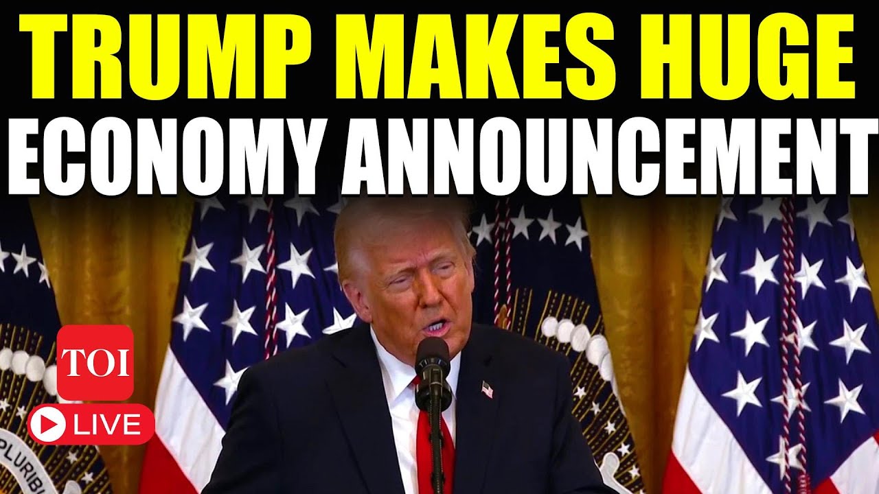 LIVE | 'Investing In America': Trump Makes HUGE Announcement At White ...