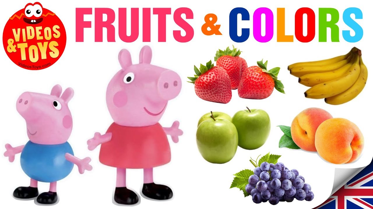 Learn Colors for Kids with Peppa Pig - YouTube
