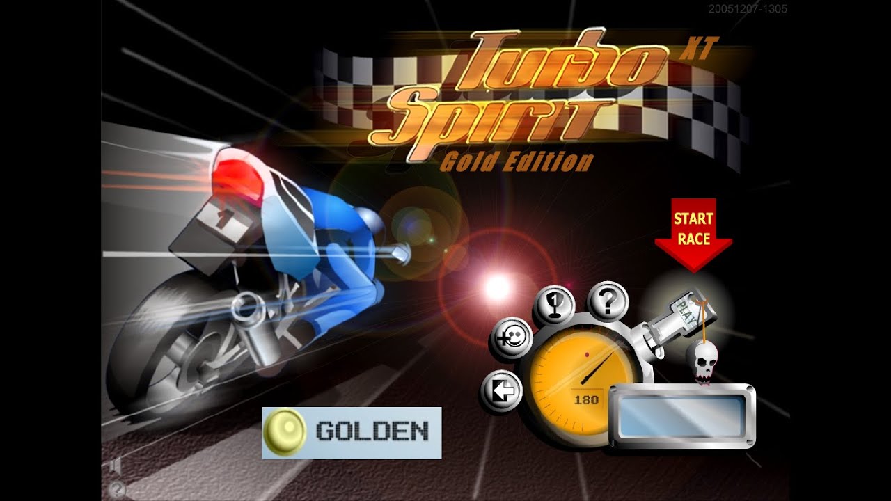 Turbo Spirit XT Gold part 3 GOLDEN (8 tracks) all finish - YouTube