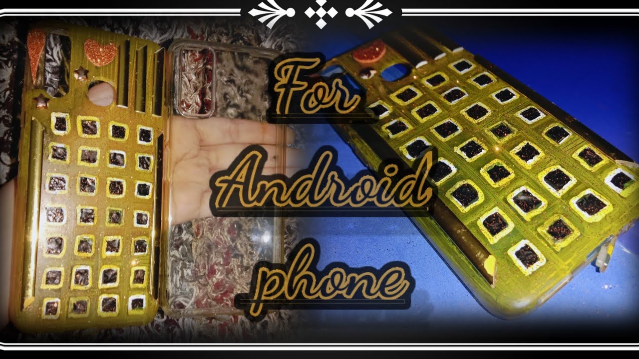 #EasyActivity1 | How To Decorate Old Phone Cover | Mobile Cover ...