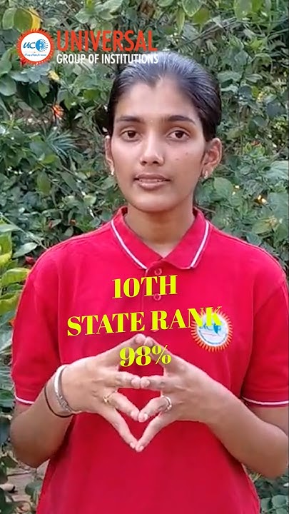 Diya U Secures State Rank 10 in PU – Thanks Universal! - YouTube