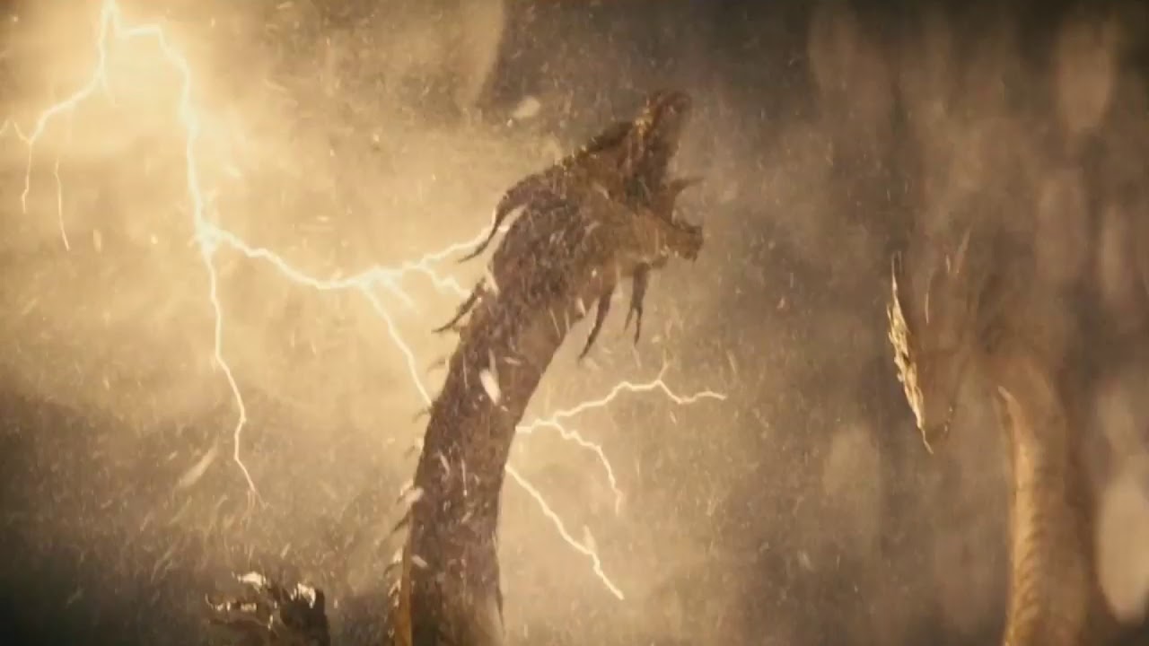 Godzilla: King of the Monsters - King Ghidorah Awakens (Toho SFX) - YouTube