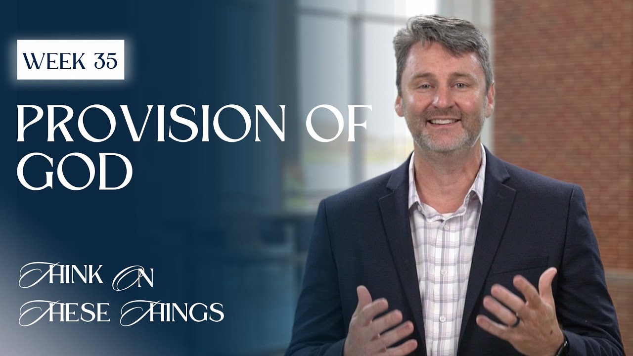 Provision of God: Confidence - Liberty University School of Divinity ...