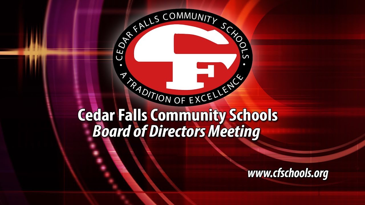 Cedar Falls Board of Education Meeting March 11, 2019 - YouTube