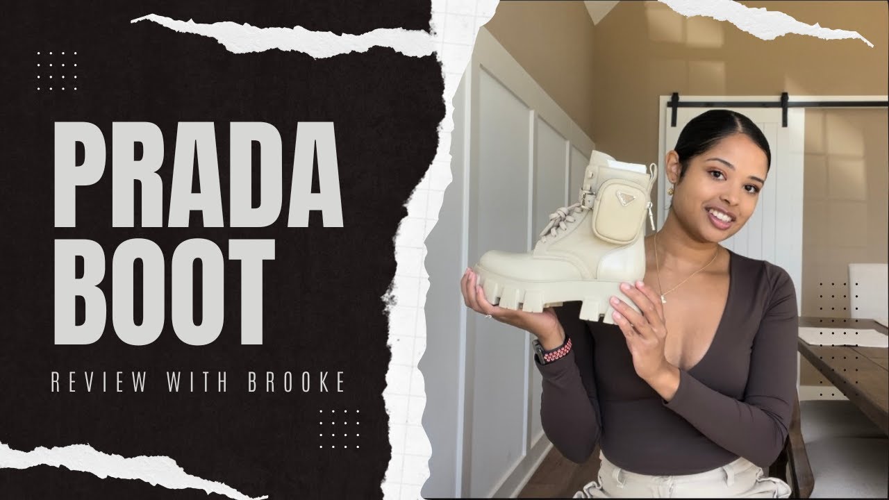 Unboxing Prada | Prada Boot Review | Prada + Unboxing - YouTube