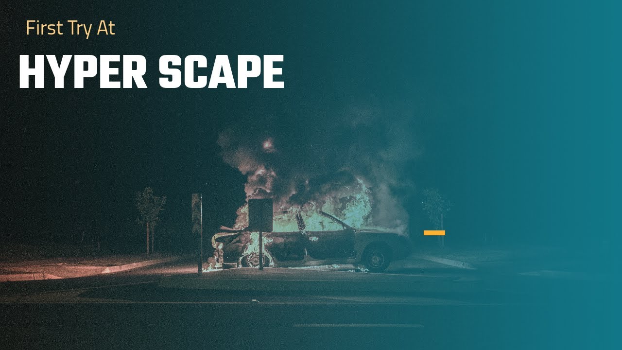 First Hyper Scape Squad Game - YouTube