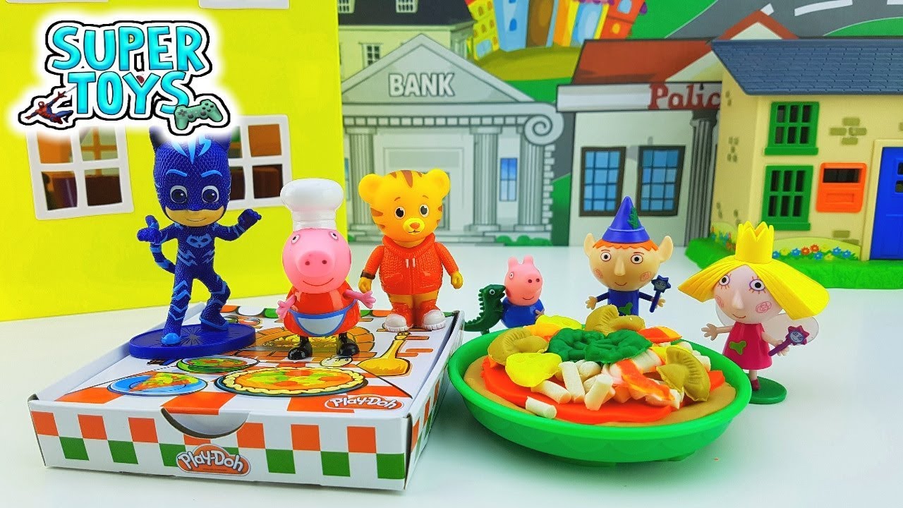PEPPA PIG GEORGE DANIEL TIGER PJ MASKS BENE HOLLY - Peppa Pig pizzaiola ...