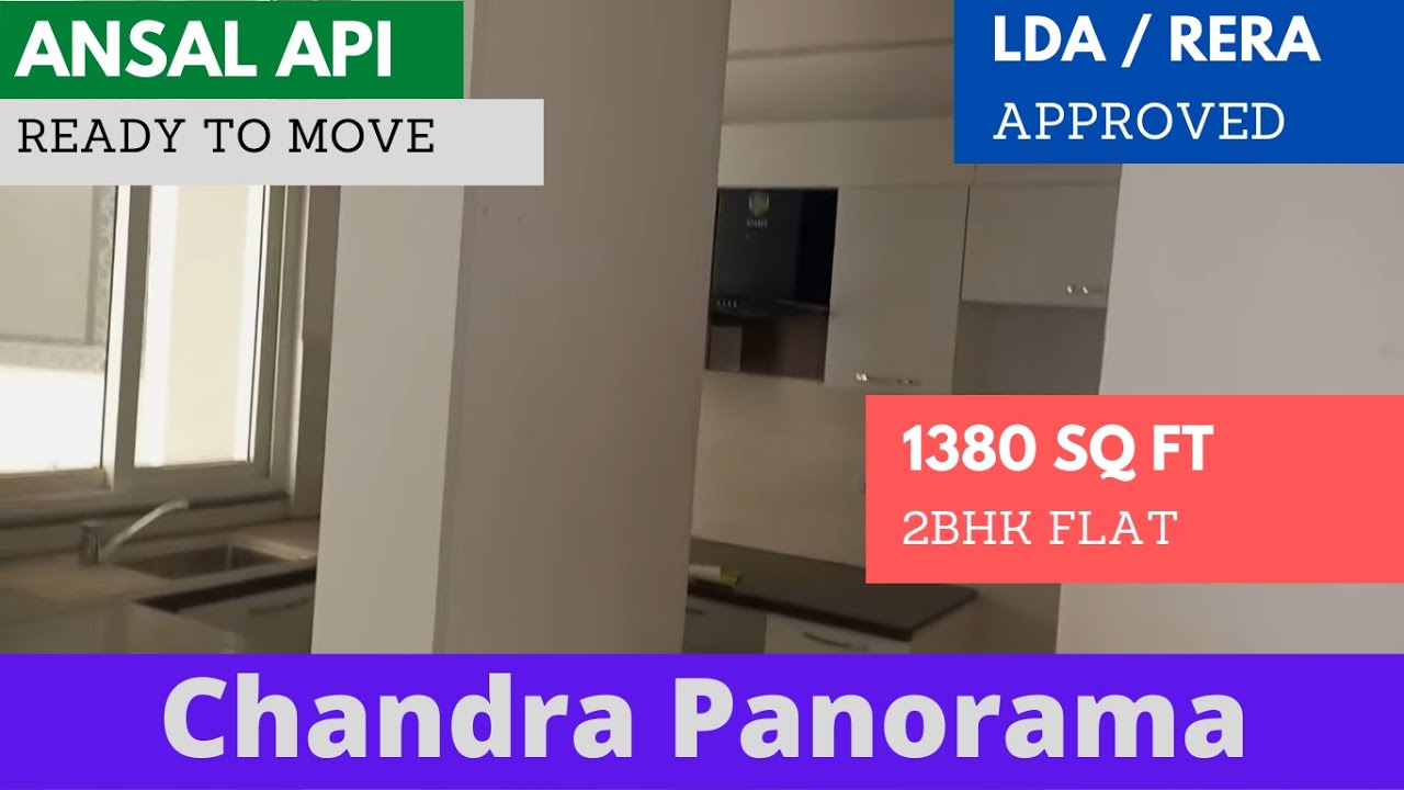 Chandra Panorama 2BHK 1380 Sq Ft / Sample Flat - YouTube