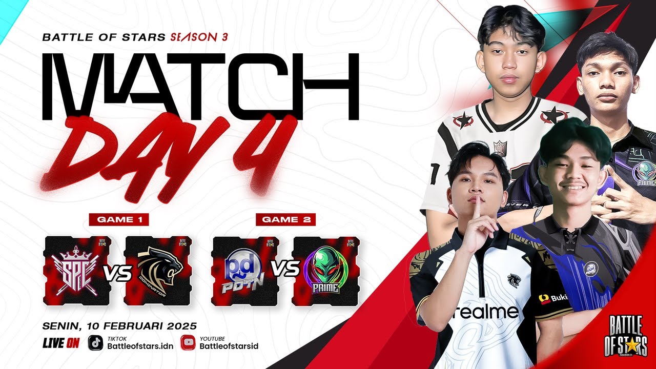 REGULAR SEASON | BATTLE OF STARS SEASON 3 - DAY 4 - YouTube