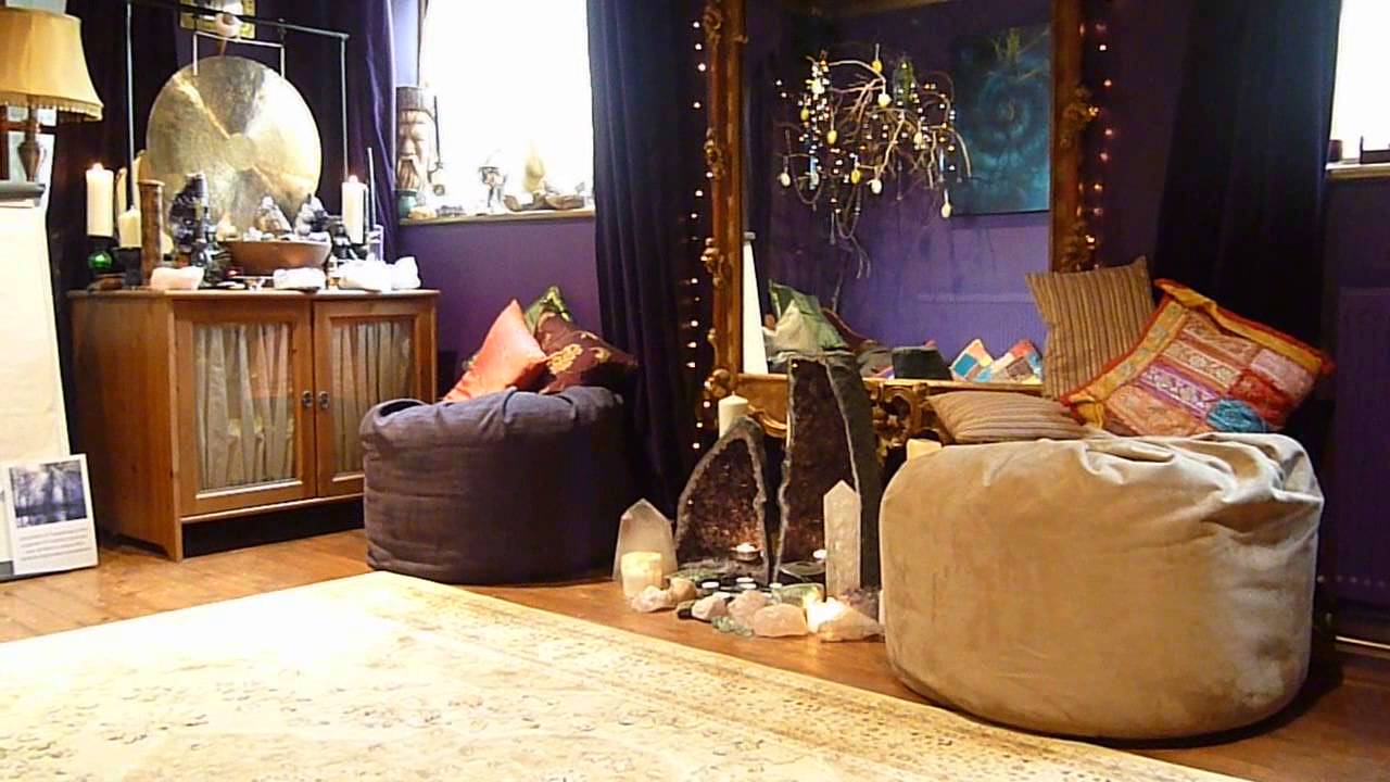 Reiki training and meditation room - YouTube