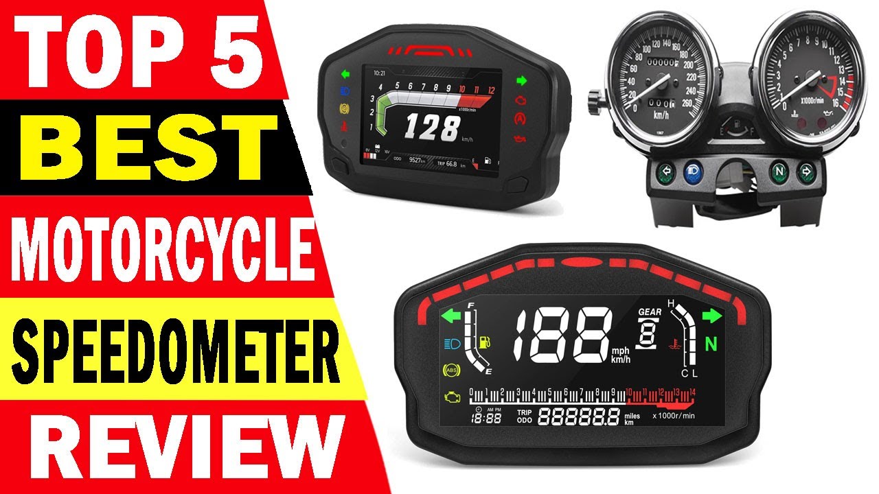 Top 5 Best Motorcycle Speedometer Review In 2024 - YouTube