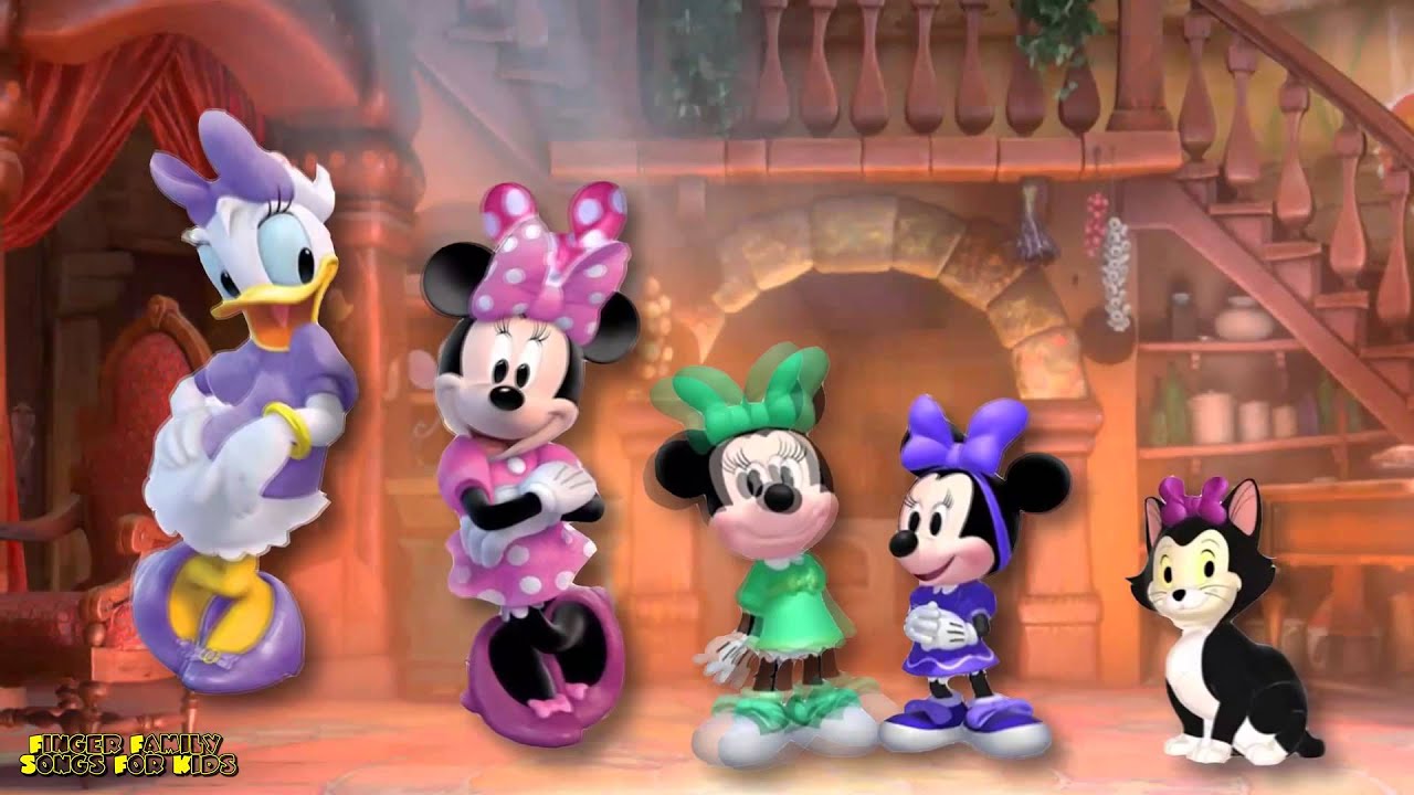 Minnie's Bow-Toons Finger Family \ Finger Family Songs For Kids - YouTube