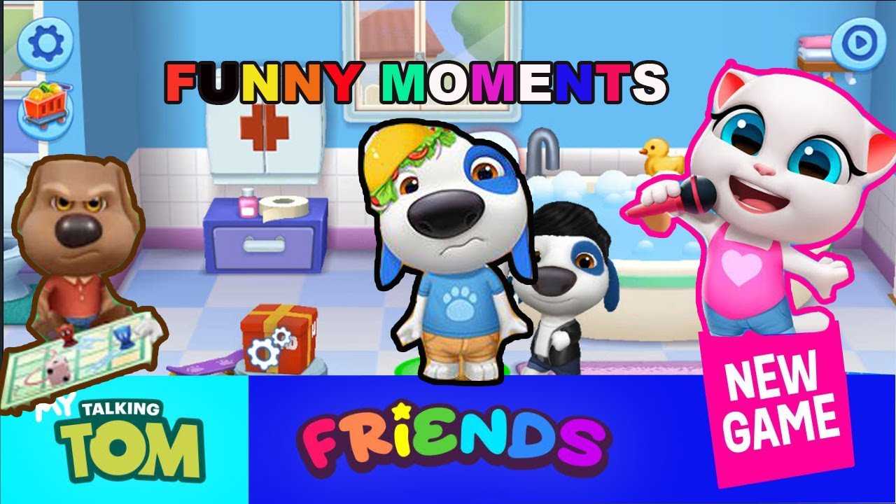 My Talking Tom Friends (by Outfit 7) Interesting Experiences | Gameplay ...