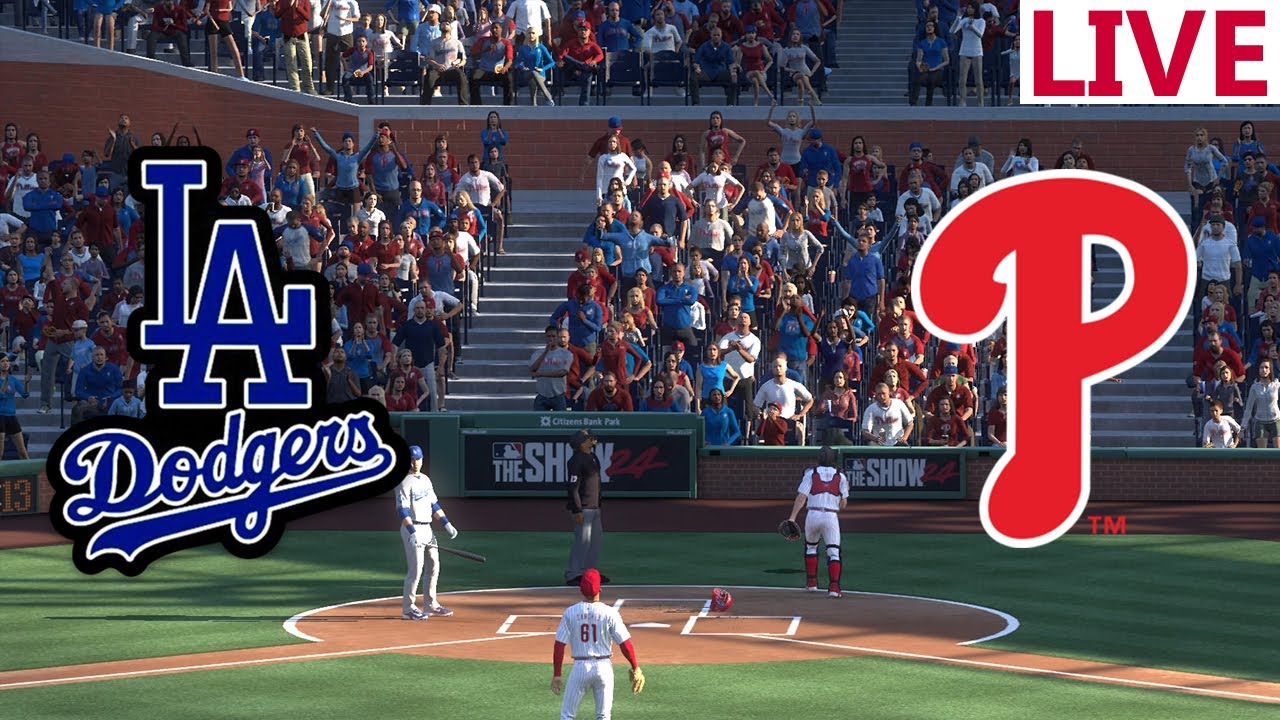 🔴LIVE MLB🔴Los Angeles Dodgers VS Philadelphia Phillies /July 11/ Mlb ...