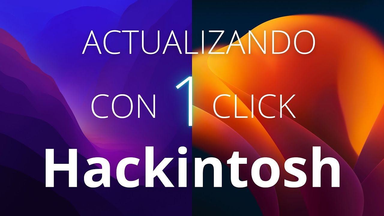 Actualizar Hackintosh a macOS Ventura con 1 click Hackintosh 2023 - YouTube