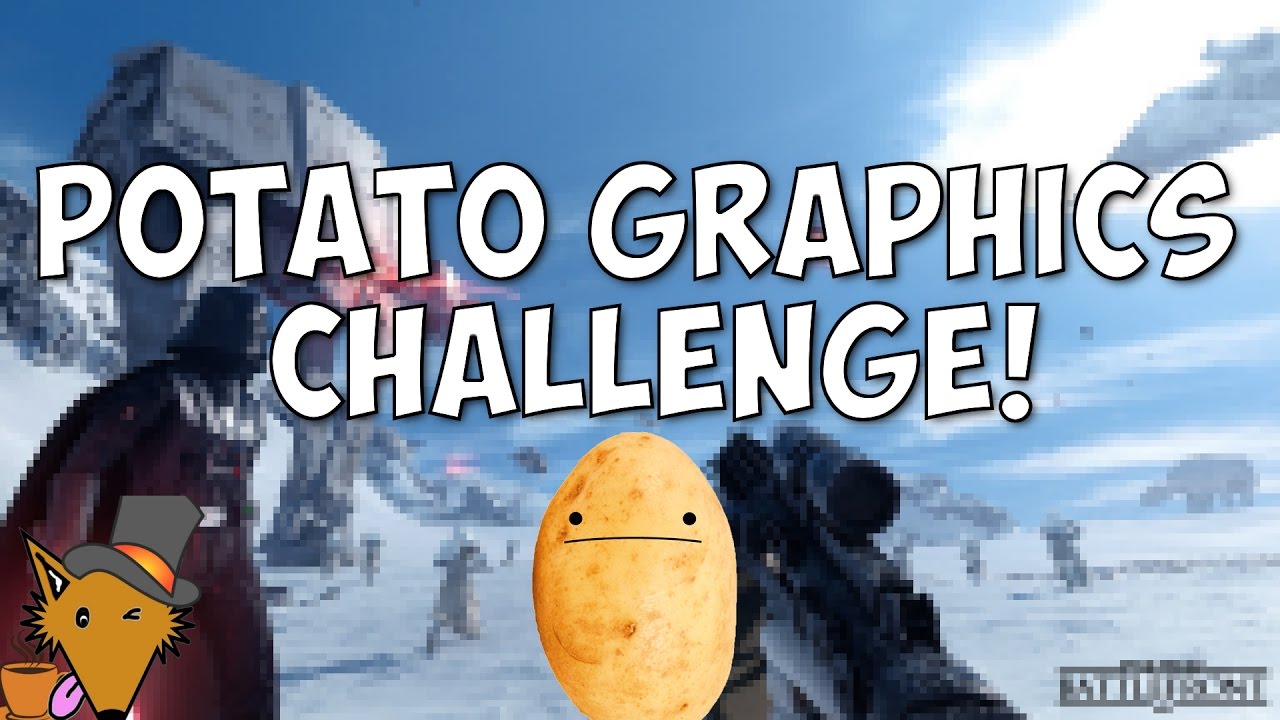 Potato Graphics Challenge - Star Wars Battlefront #1 - YouTube