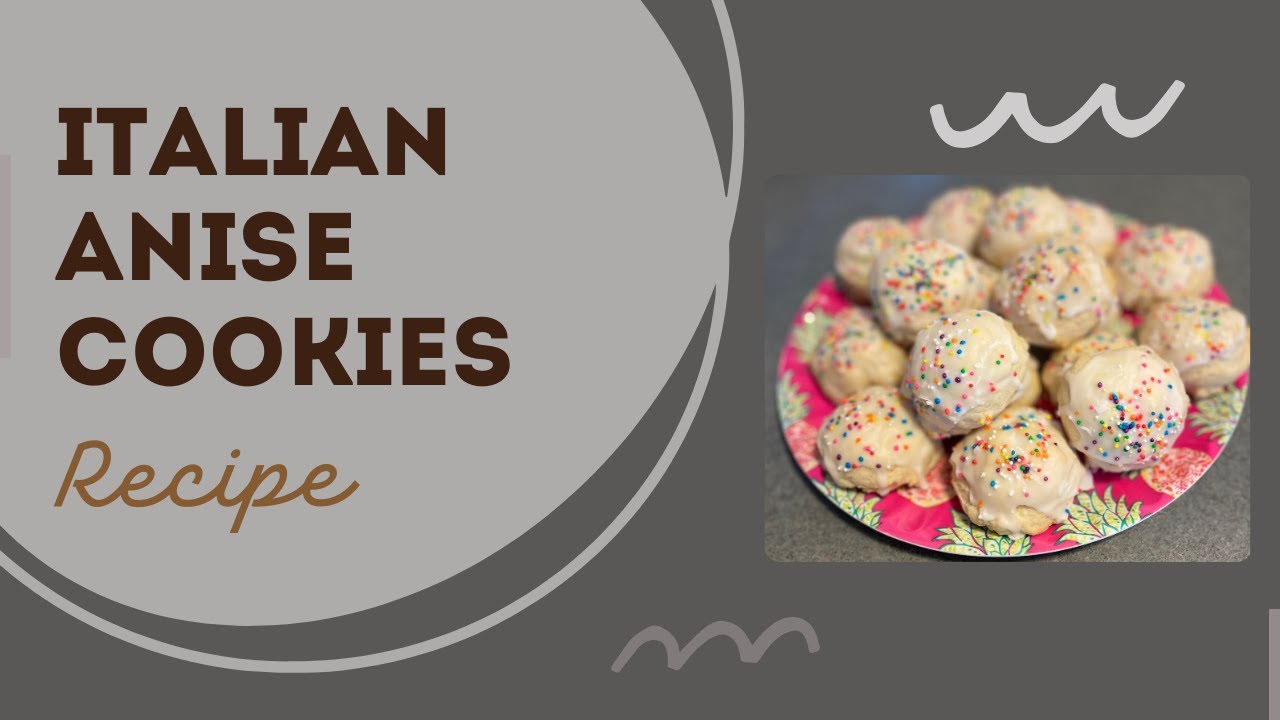 Authentic Italian Anise Cookies Recipe | Easy Homemade with Anise ...