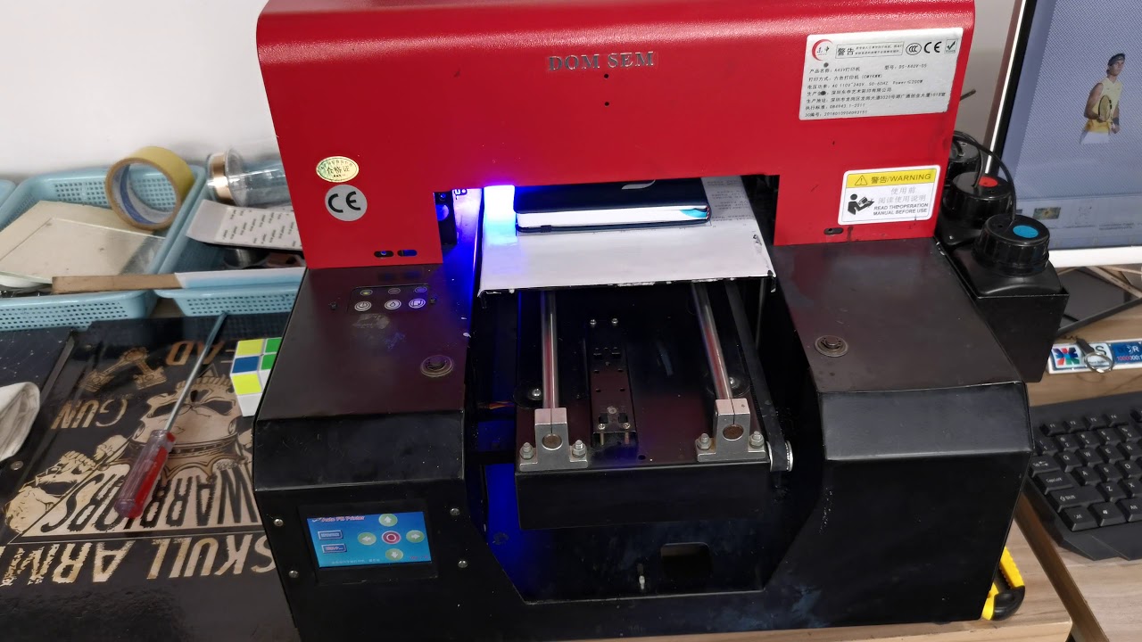 Custom printing Journal note book by UV Flatbed printer - YouTube