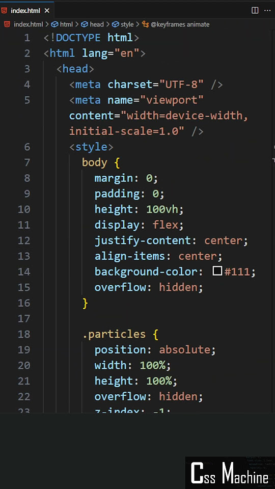 HOW TO MAKE BUBBLES EFFECT WITH CSS - COMO FAZER EFEITO BOLHAS COM CSS #css #html #trending # ...