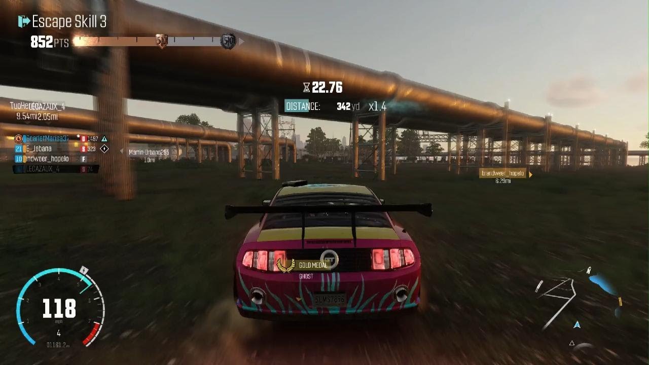The Crew - Escape Skill 3 - YouTube