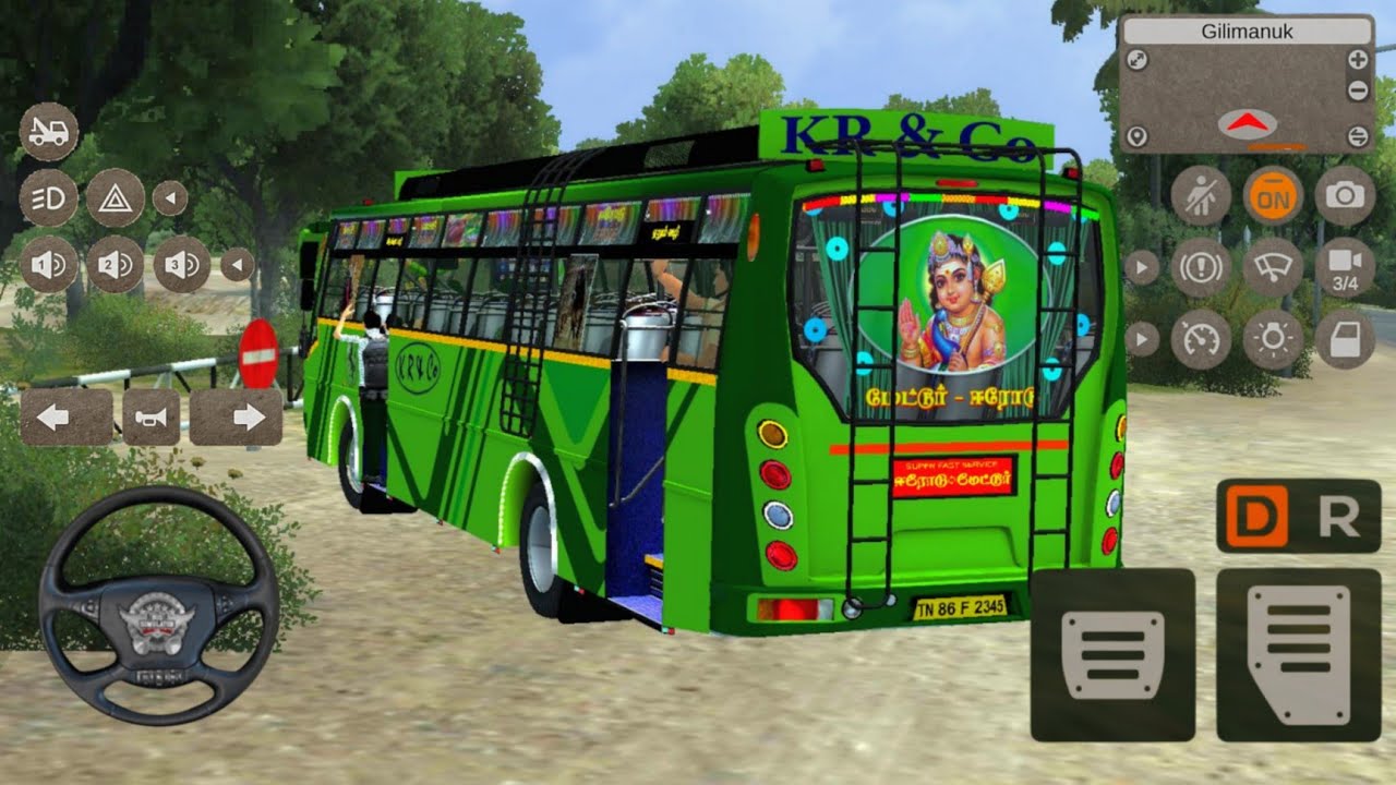Tamilnadu Bus Mod In Bus Simulator Indonesia - Bussid Bus Mod - Bus ...