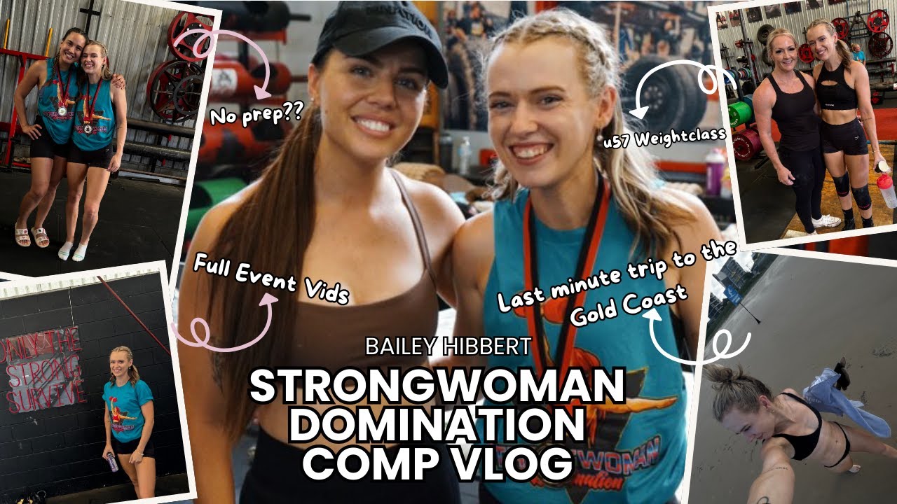 Strongwoman Domination Vlog 2025- GC Trip & no real prep - YouTube