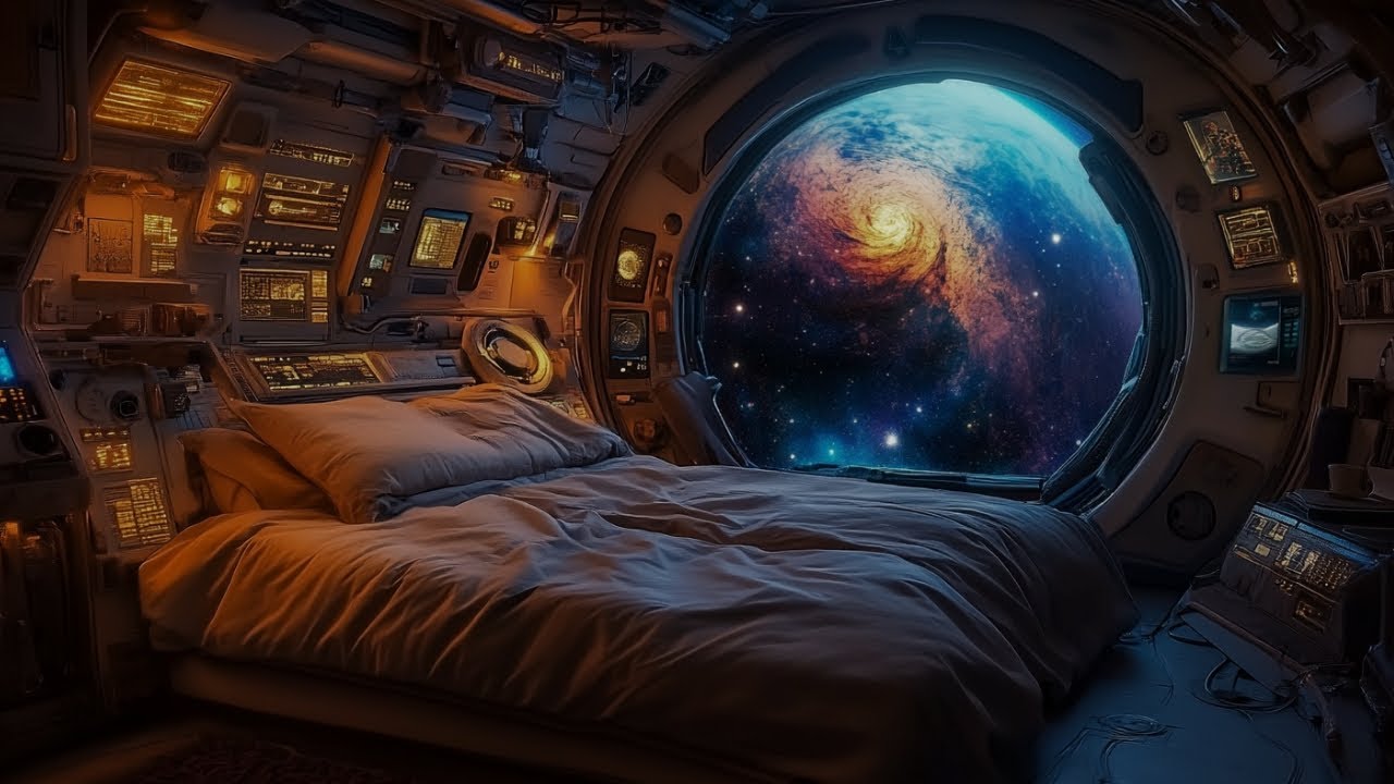 SPACE SLEEP 🚀 l Outer Space Brown noise l 10 Hours of Deep Sleep ...