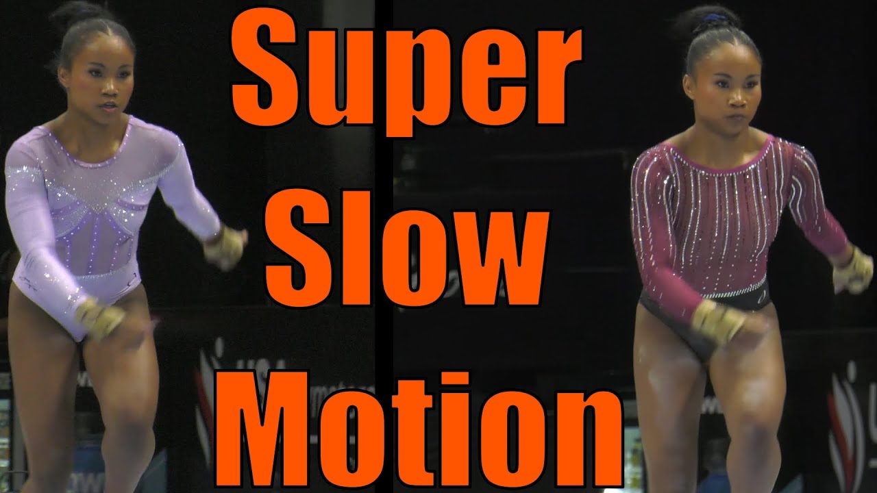 Simone Rose Super Slow Motion 2025 Xfinity US Championships Day 1 Day 2 ...