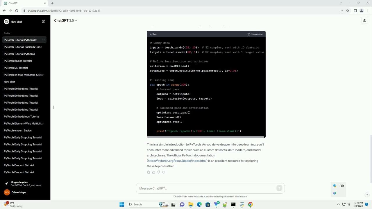 pytorch for python 3 11 - YouTube