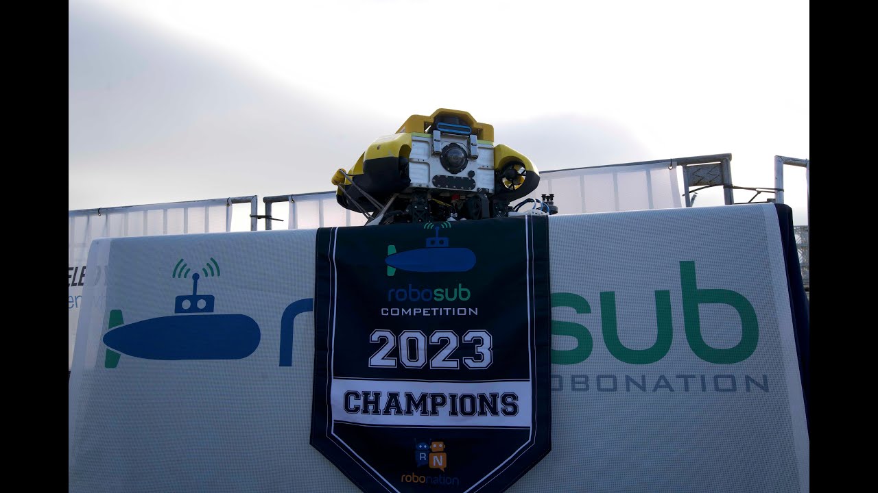 Robosub 2023 Finals Run - Bumblebee AUV 4.1 - YouTube