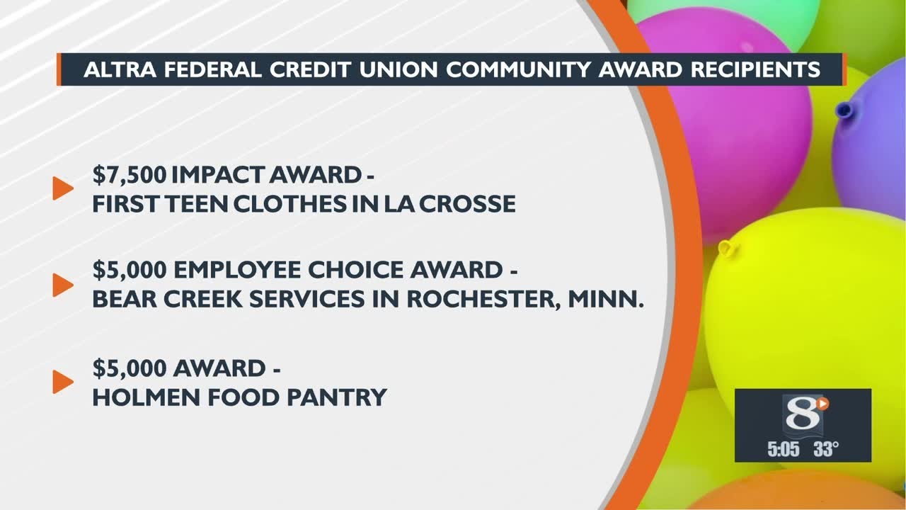 Altra Federal Credit Union announces the 2024 recipients of their "Best ...