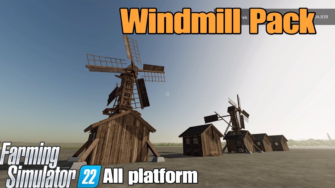Windmill Pack / FS22 mod for all platforms - YouTube