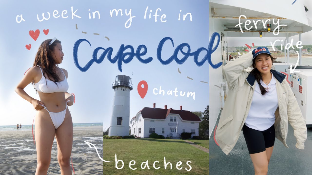a week in my life in cape cod || vlog of my new england trip - YouTube