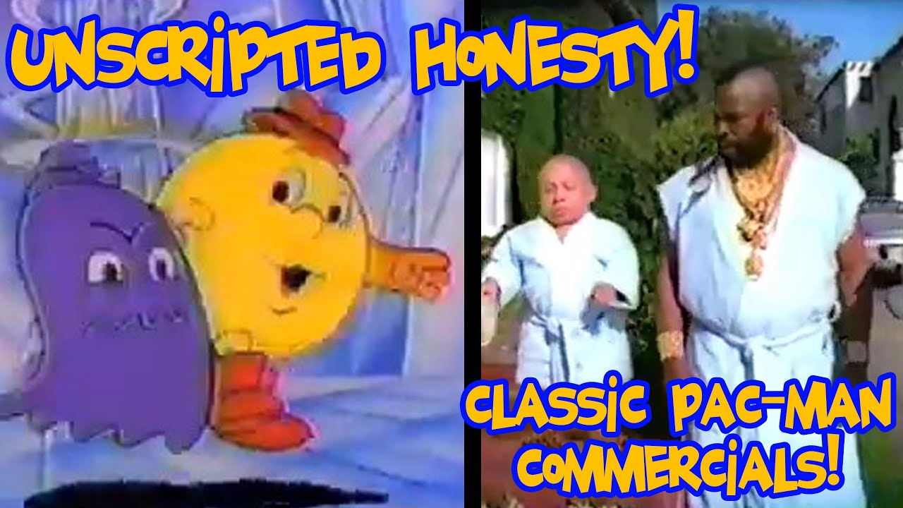 Unscripted Honesty - Classic Pac-Man Commercials - YouTube