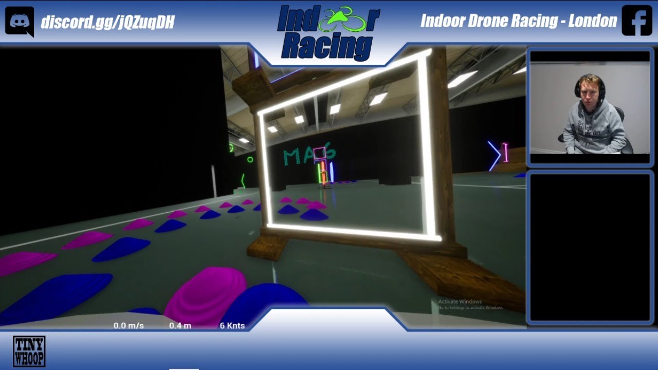 MA6 - Tiny Whoop Go - Competition - by Indoor Drone Racing - UK - YouTube