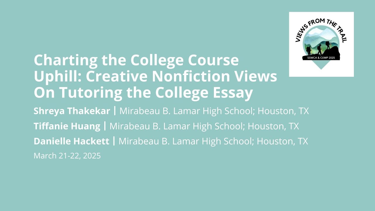 Charting the College Course Uphill: Creative Nonfiction Views On ...
