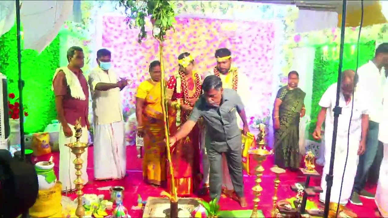 WEDDING LIVE STREAMING | PRABHAKARAN WEDS GUNAVATHI|JAN 27TH 4 .30 AM ...