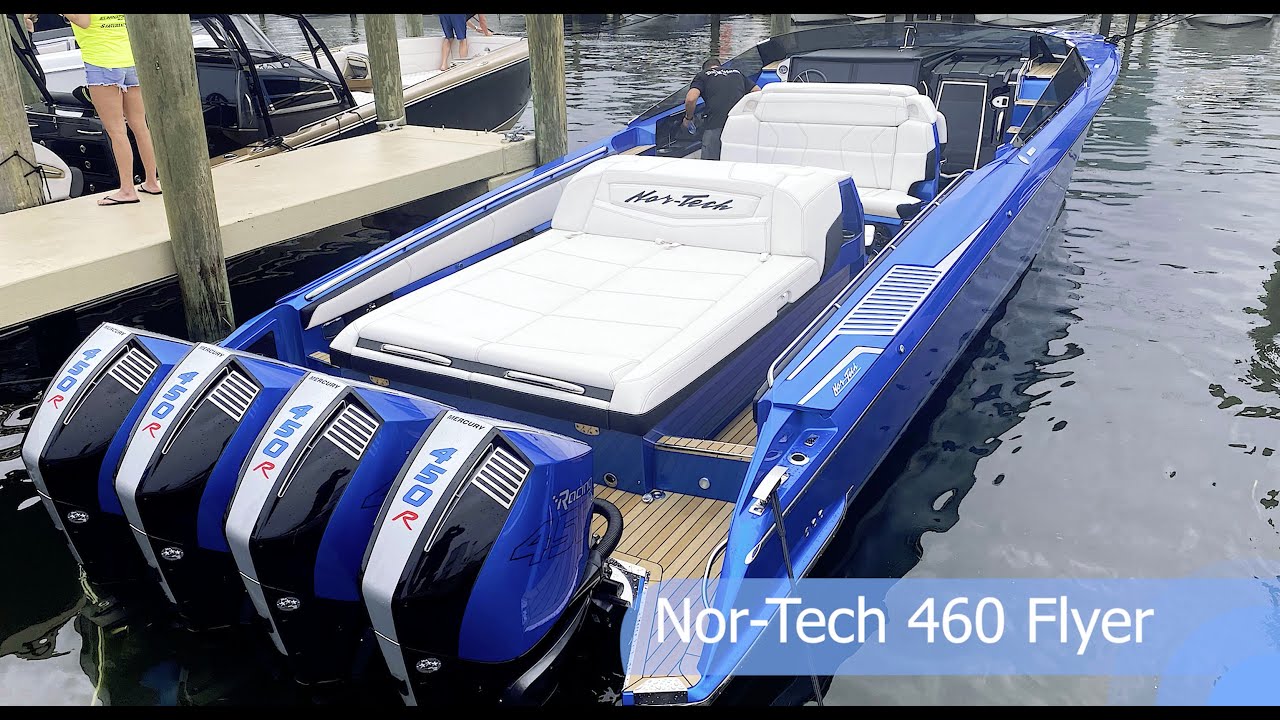 Nor-Tech 460 Flyer At 2020 Florida Powerboat Club Key West Poker Run ...