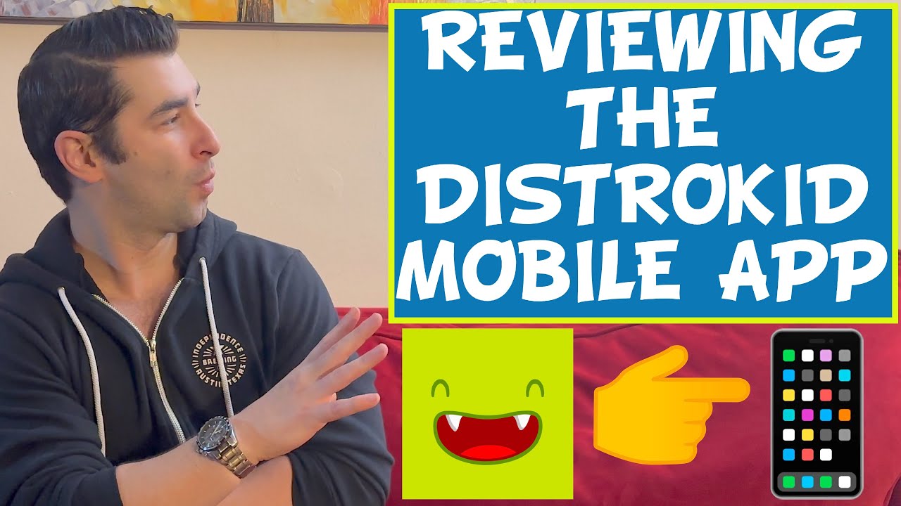 Trying the DistroKid App for the first time - YouTube