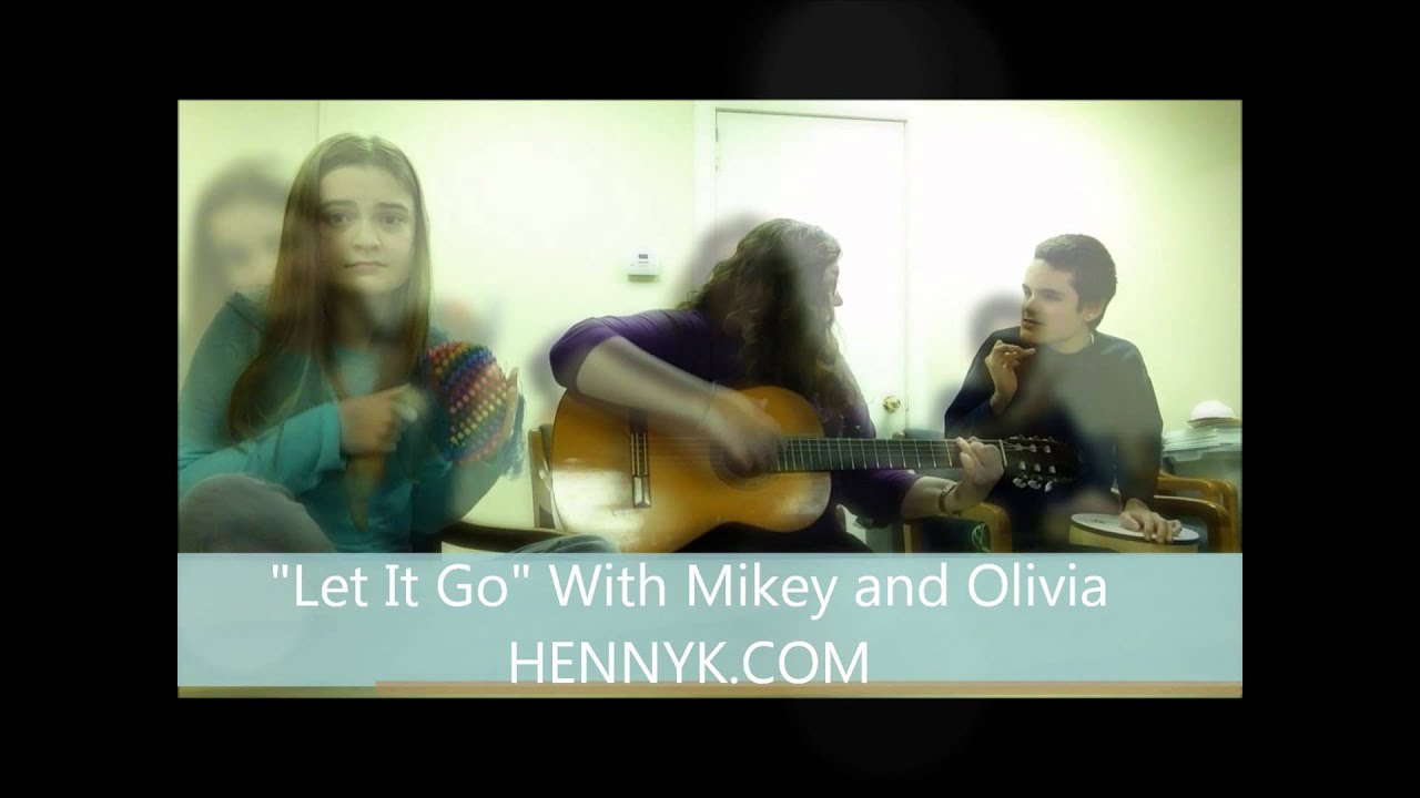 "Let It Go" with Mikey and Olivia - Perfect Pitch! - YouTube