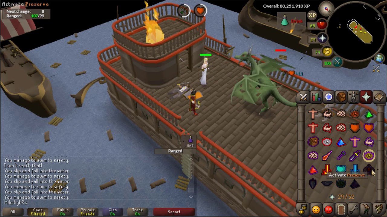 [OSRS] Dragon Slayer 2- First 42 Def? (Main Boss Fights) - YouTube