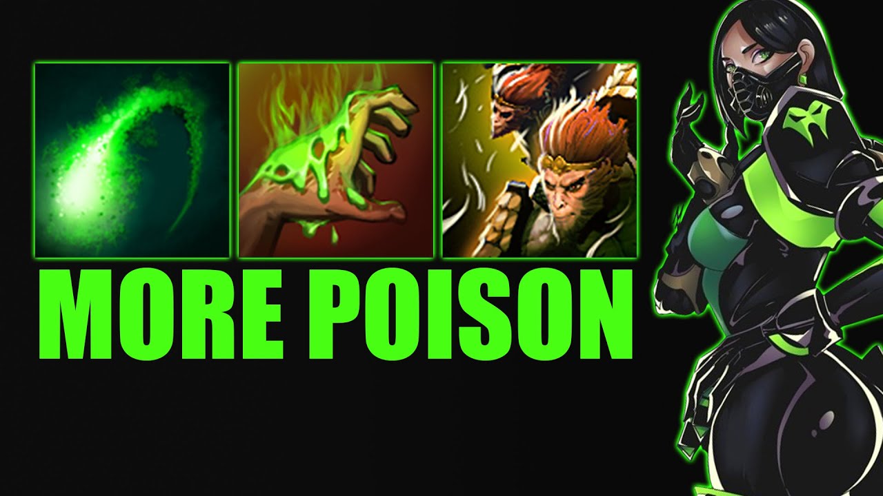 More Poison POISON STRING + POISON ATTACK | Ability Draft - YouTube
