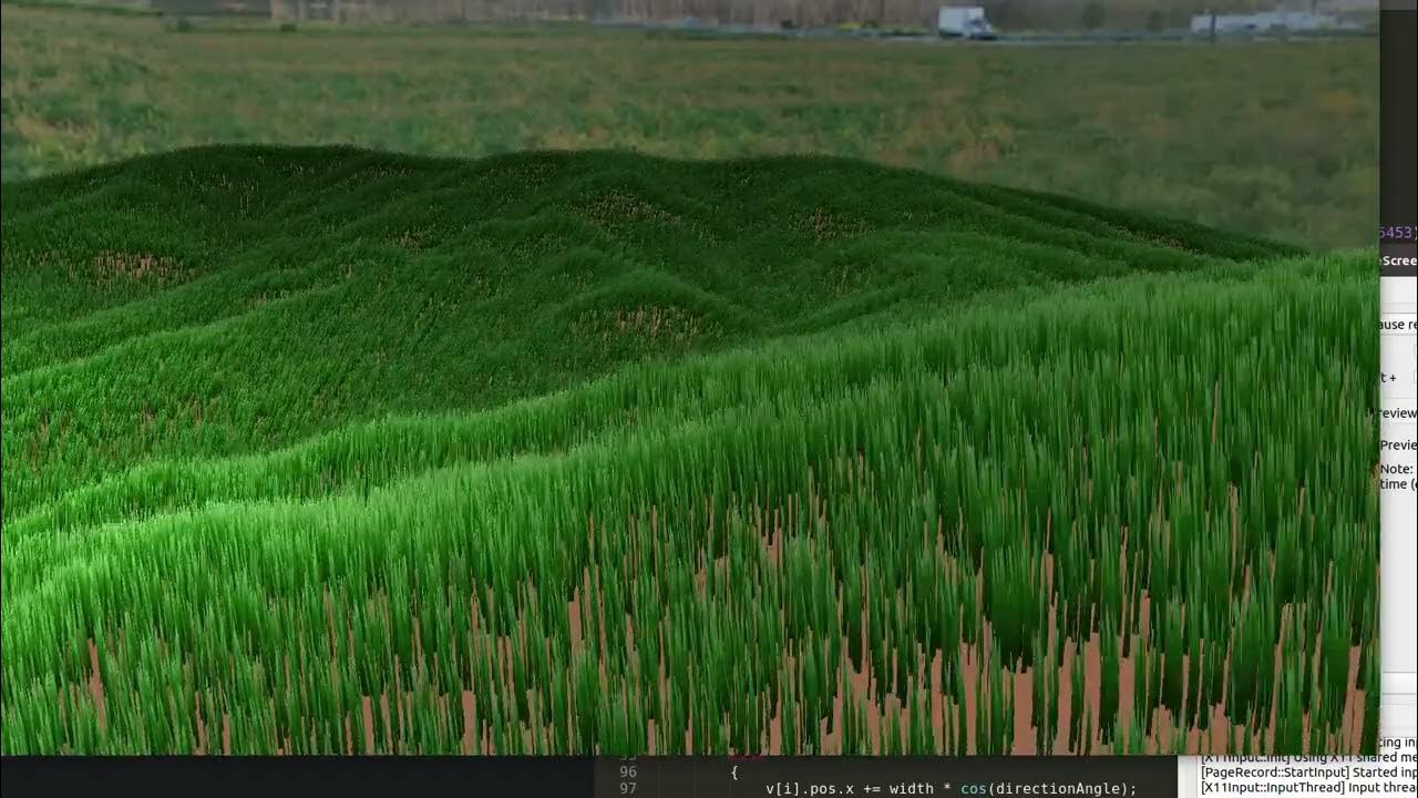 Grass Rendering with GLSL Geometry Shader - YouTube