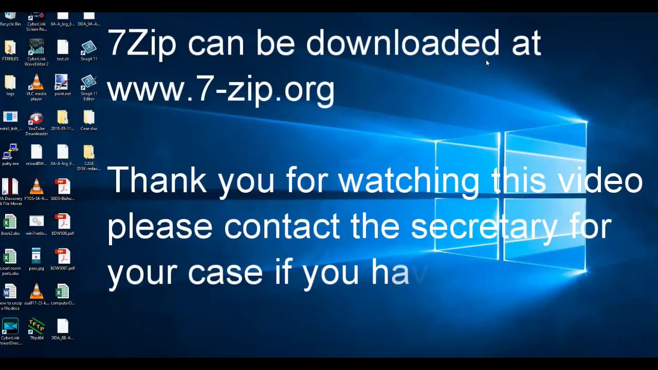 How to use 7Zip - YouTube
