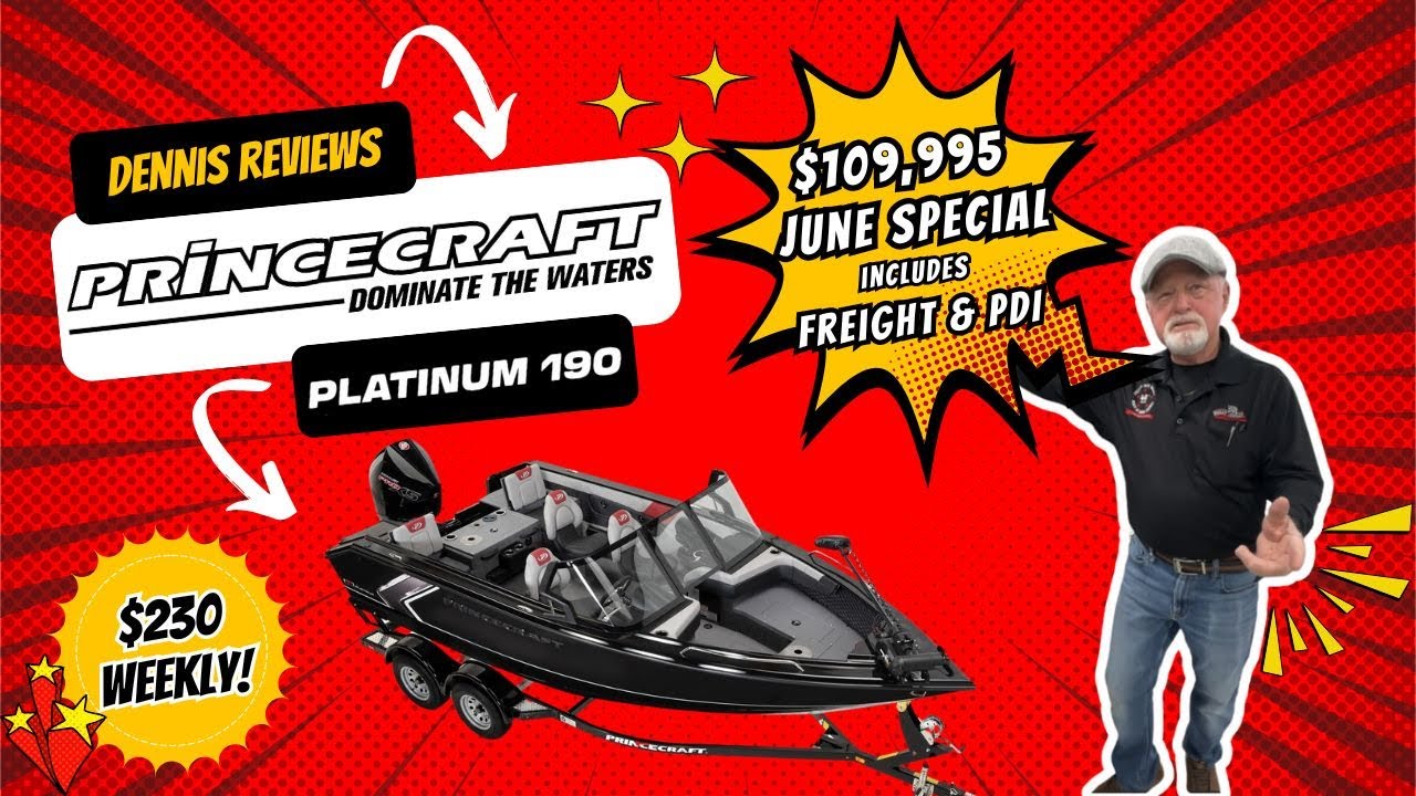 Dennis Reviews the Princecraft Platinum 190 - YouTube