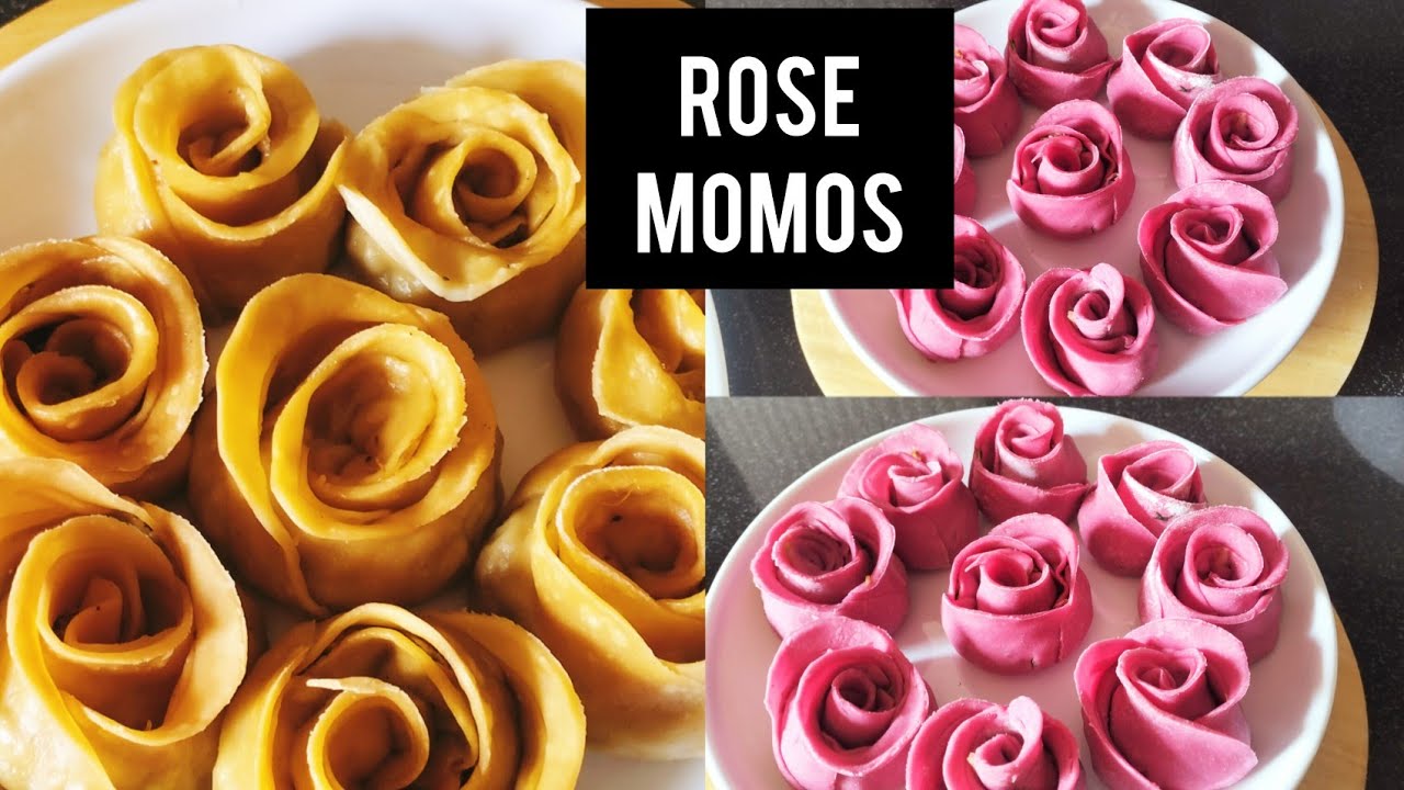 Rose momos recipe||momos recipe ||chicken rose momos recipe|| easy ...