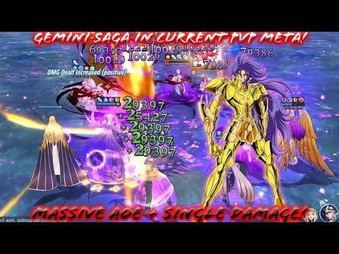 Saint Seiya: Awakening (KOTZ) - Gemini Saga in Current PvP Meta ...